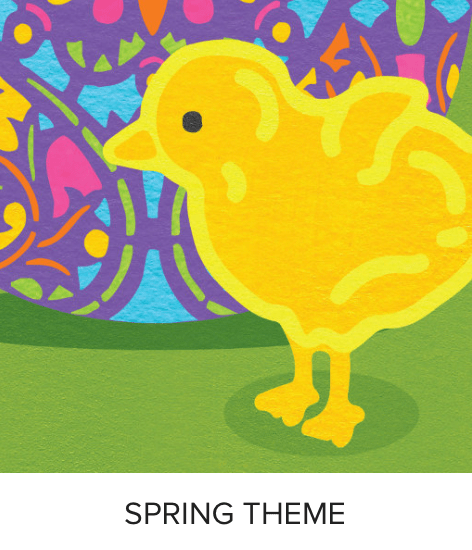 Spring Kids Puzzles Activity Card – Connie Moore Designs Greeting Cards